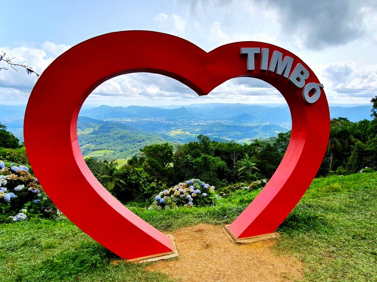 Venha conhecer a cidade de Timbó - SC! Cicloturismo, natureza e mais!
