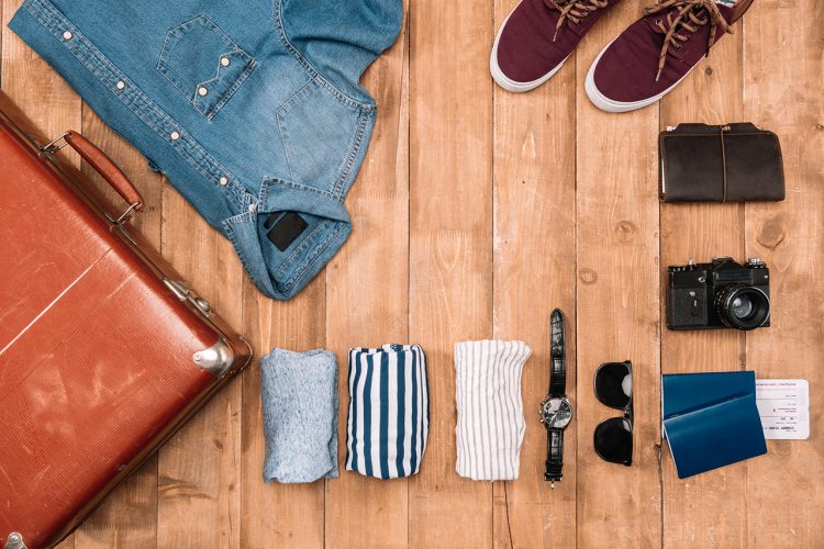 Como arrumar as malas de viagem masculinas